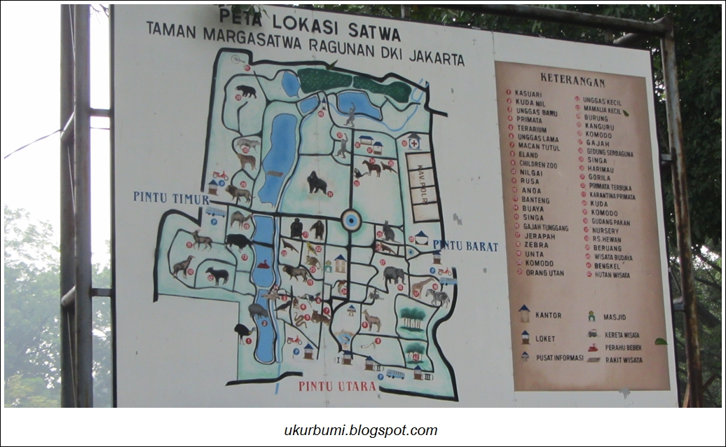 Objek Wisata Kebun Binatang Ragunan | Ukur