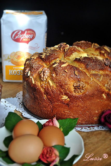 Lussi`s World of Artcraft: Традиционен козунак с локум / Traditional ...