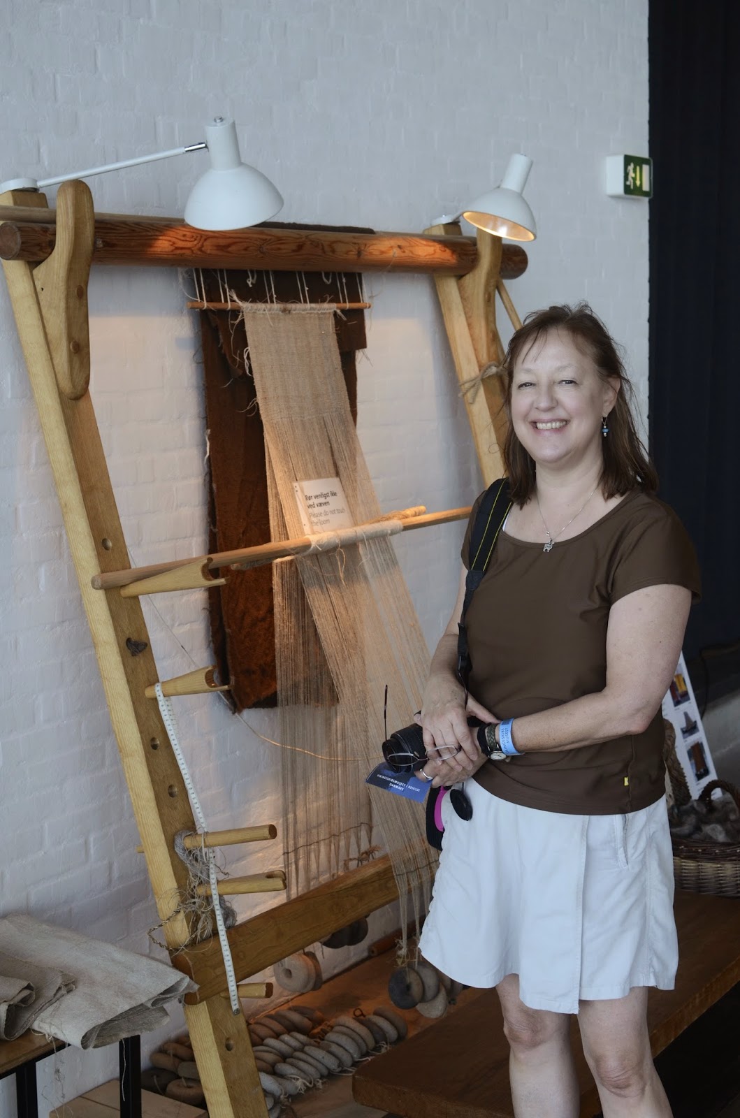 spinsjal: Denmark part one: Weaving Viking Sails and Twisting Viking ...