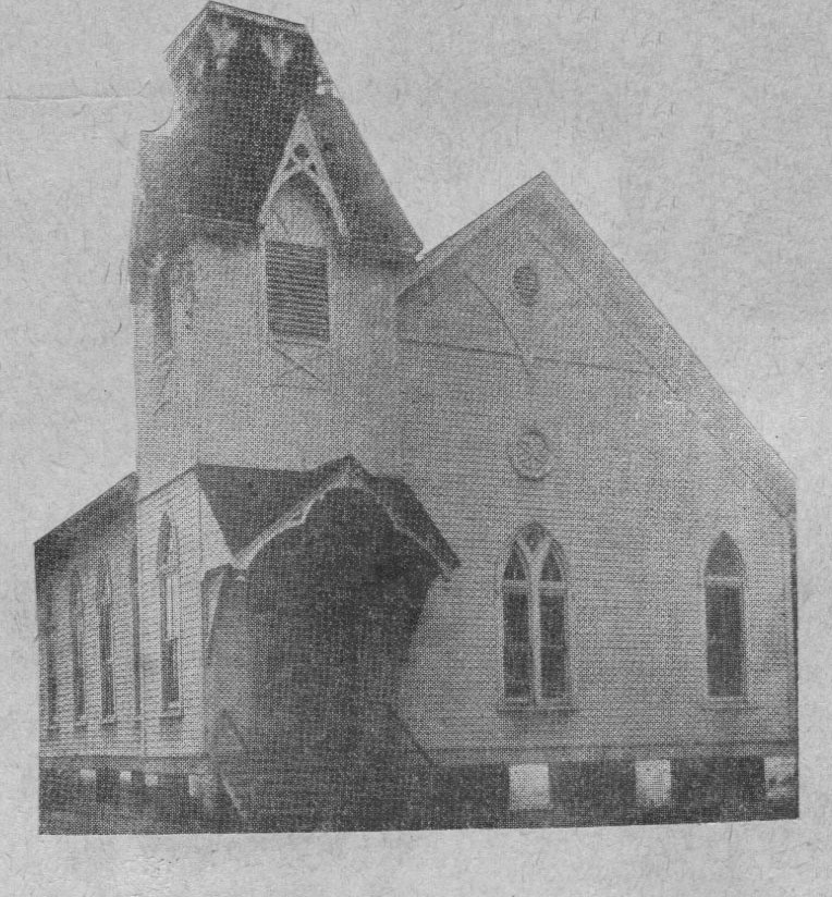 IMAGES OF OUR PAST - DUDLEY BAPTIST CHURCH, DUDLEY, GA. CA. 1919