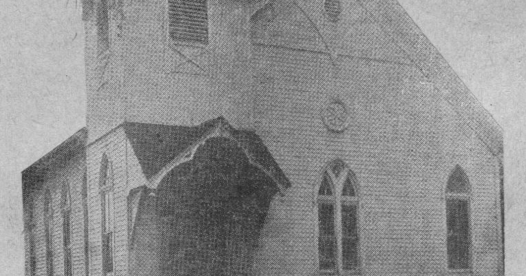 IMAGES OF OUR PAST - DUDLEY BAPTIST CHURCH, DUDLEY, GA. CA. 1919