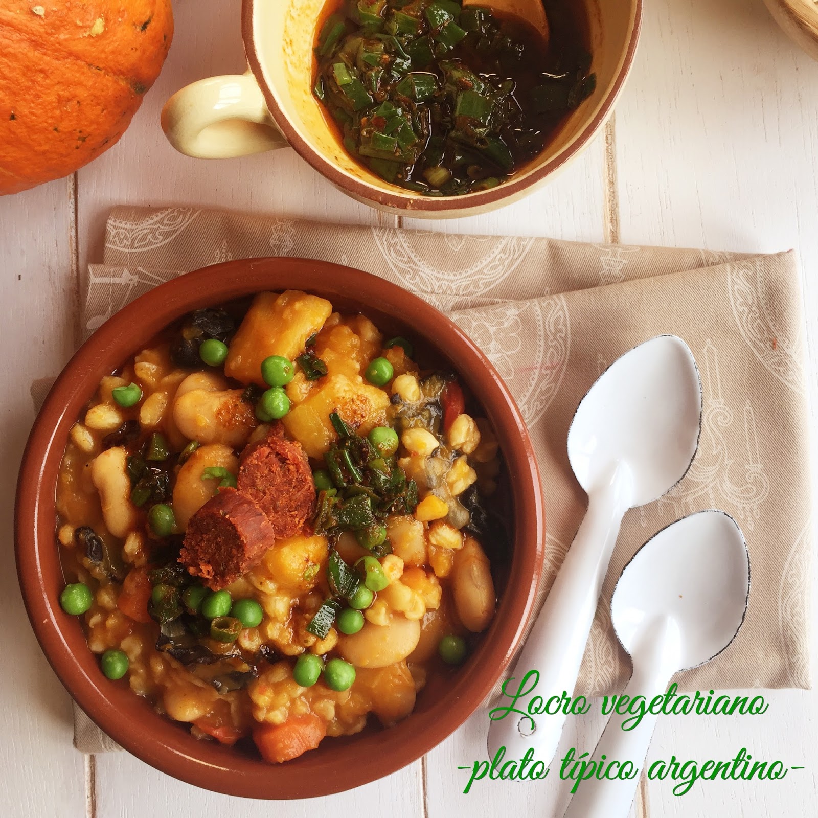 La Olla Vegetariana: Locro vegetariano