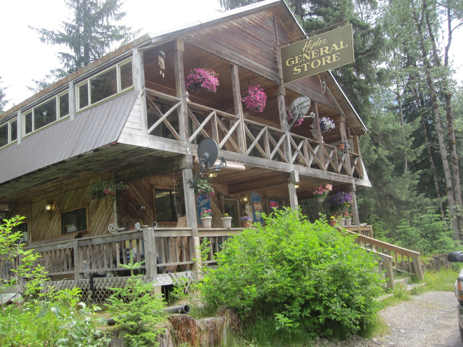 Tombstone's Travels: 100 Mile House to Hyder, Alaska