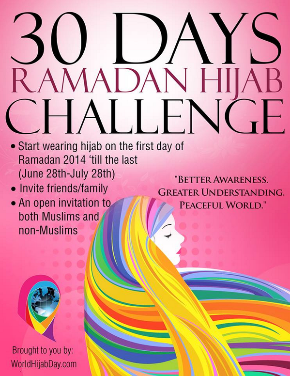 30 Days Ramadan Hijab Challenge | Hijab Styles, Hijab Pictures, Abaya ...