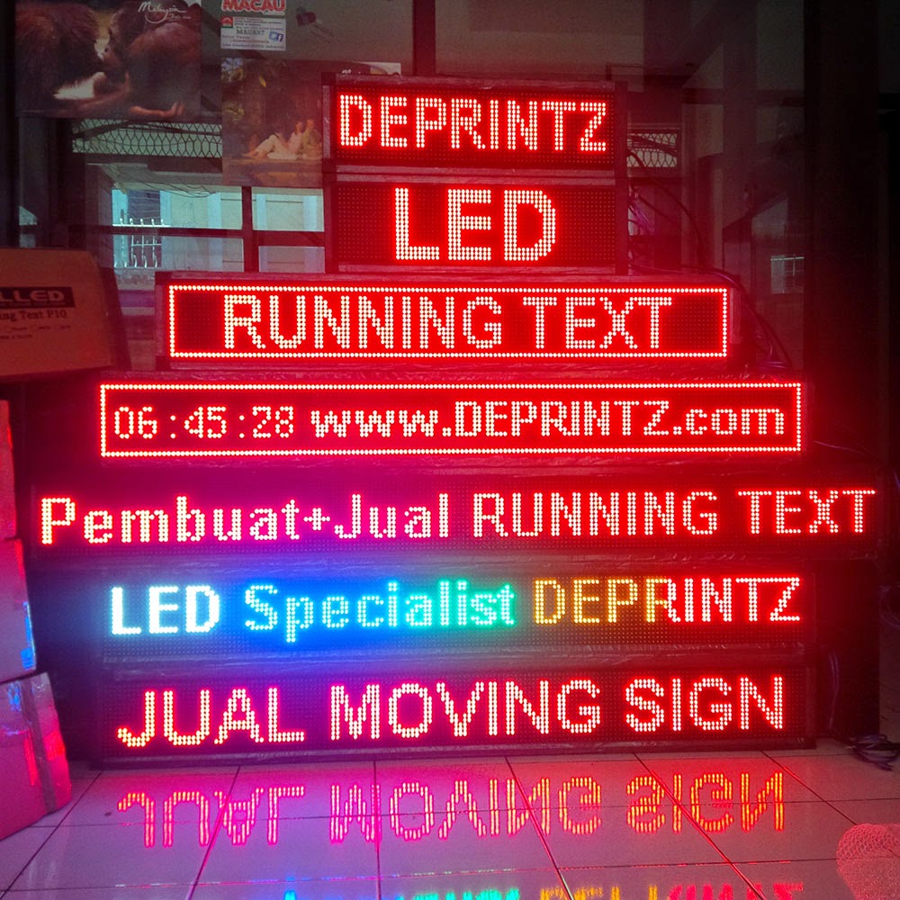 Pusat Running Text LED