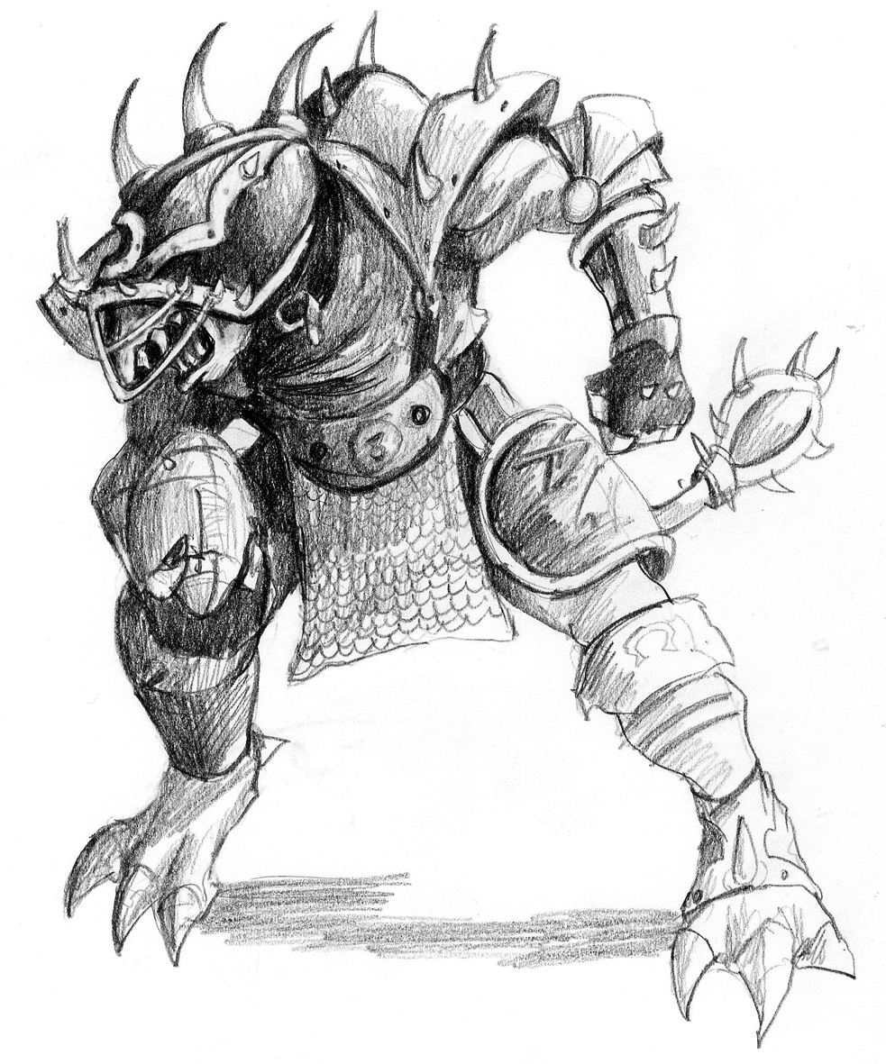 The Art of Fantasy Football: The Garion Suite: Fimir Team