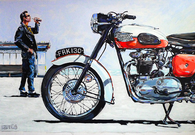 Racing Cafè: Motorcycle Art - Ian Cater