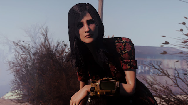 Floral dress for Fallout 4 - Vobla's creatures