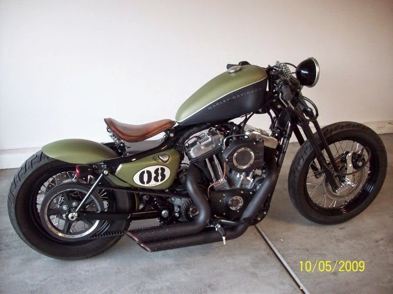 Wild Wolf Motorcycles: Iron 883 Customizada