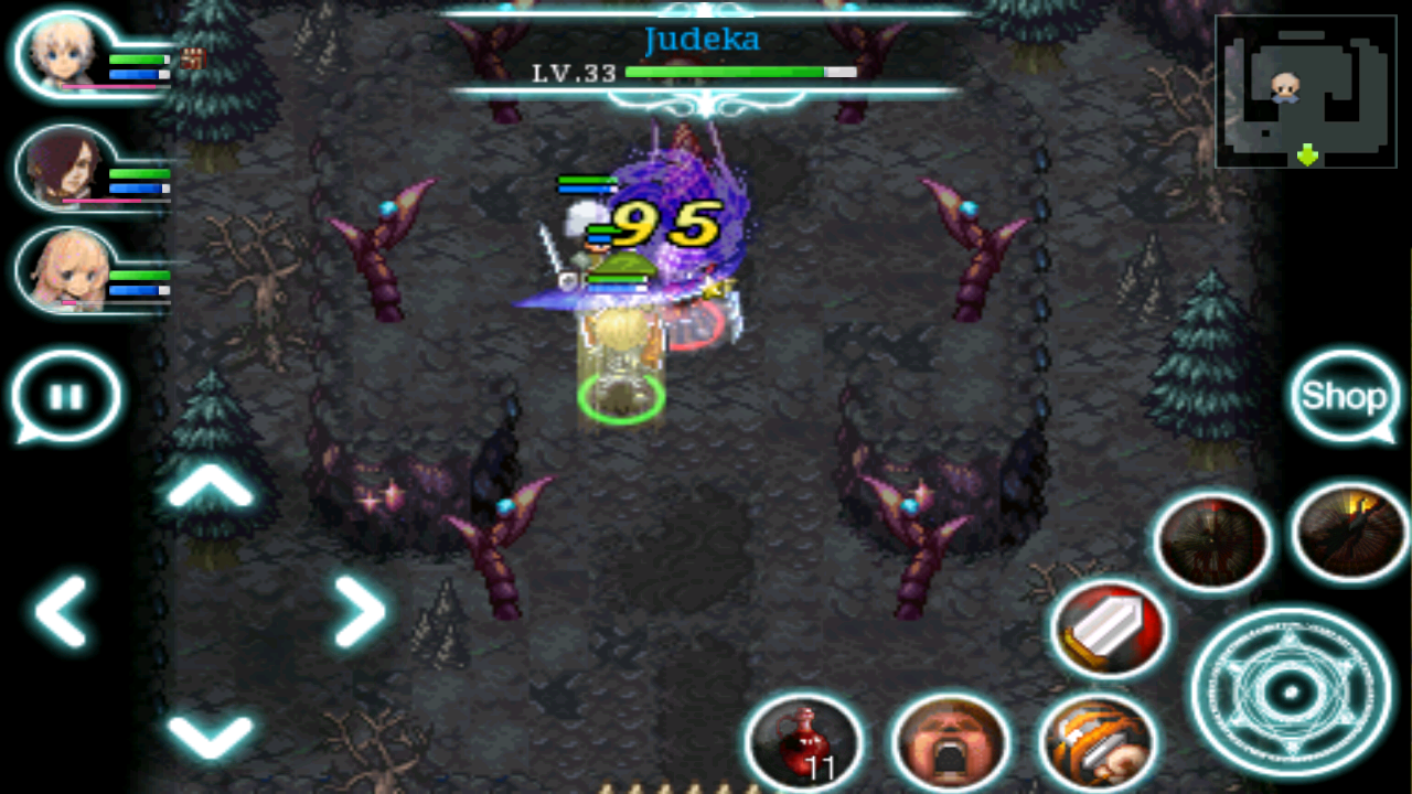 Inotia3 walkthrough: Inotia 3 walk through 5-- Mines, Forests, Spiders ...