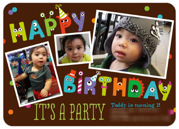 Pretty Thrifty Mom: Birthday Invitations from Shutterfly