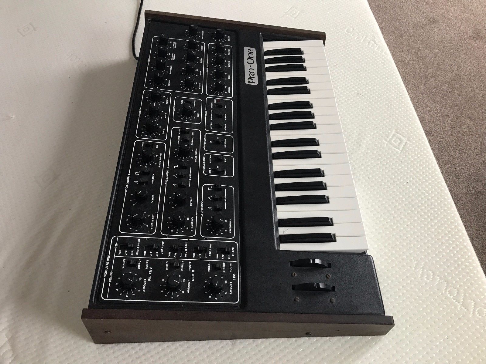 MATRIXSYNTH: Sequential Circuits Synthesizer Pro-One SN 1716 w/ Turbo ...