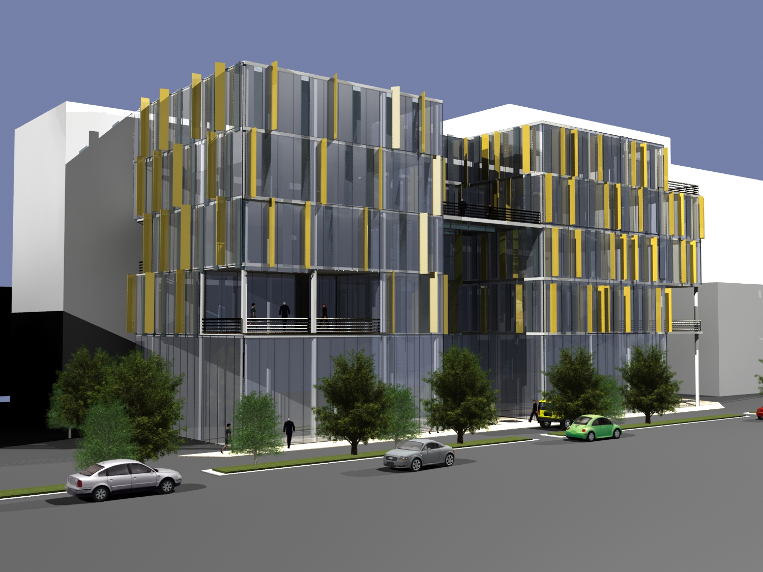 URBANO RENDERS: Edificio Municipal - Proyecto FADU