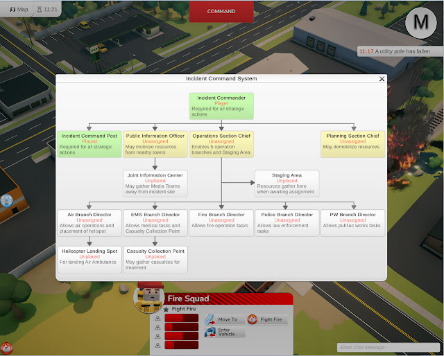 Serious Game To Practice Tactical Command Decisions In Emergencies
