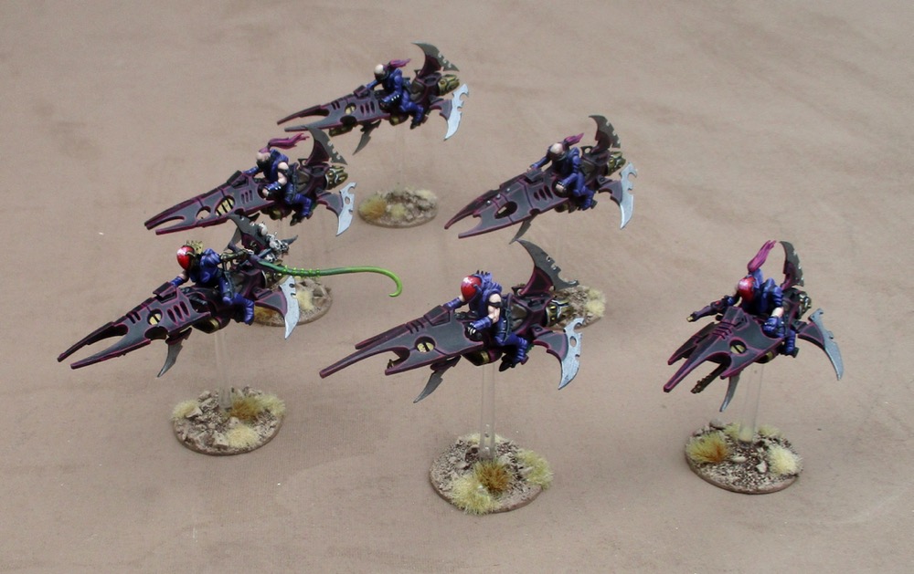 Tim's Miniature Wargaming Blog: Drukhari Reavers