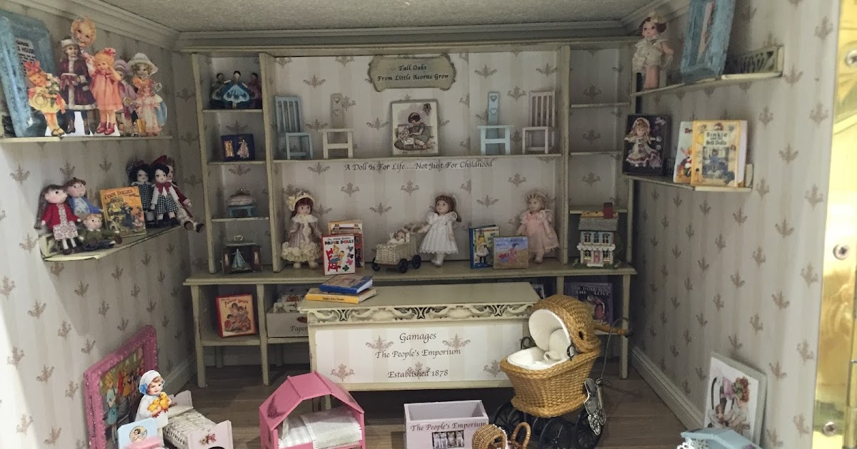 On Being a Mini Mum......: Gamages Doll Shop Is Open For Business.....