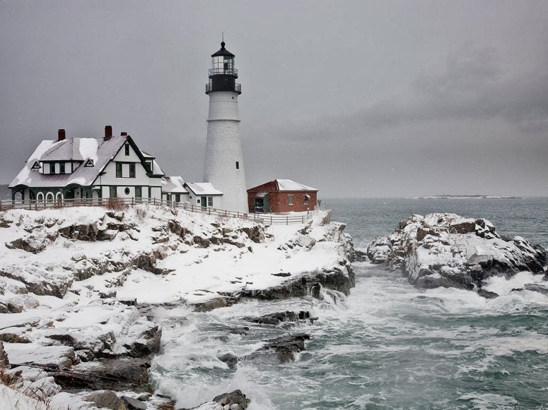 JimBob's Lighthouses : Portland Head Light, Point Elizabeth Maine