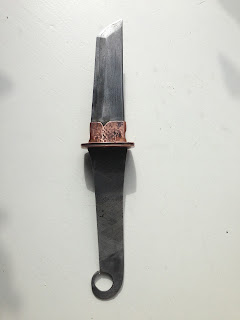 Kampman knives: warabite-tō Ainu/Emishi sword