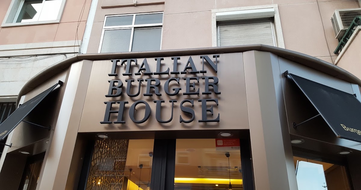 Italian Burger House, é isso mesmo...a casa dos hambúrgueres italianos