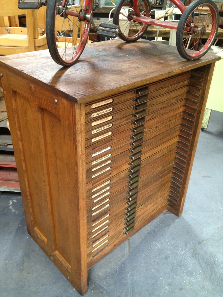 Nook Vintage: Print Drawers