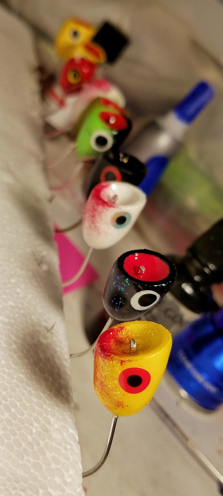 Fish a Fly: Fly tying ... Bass popper flys