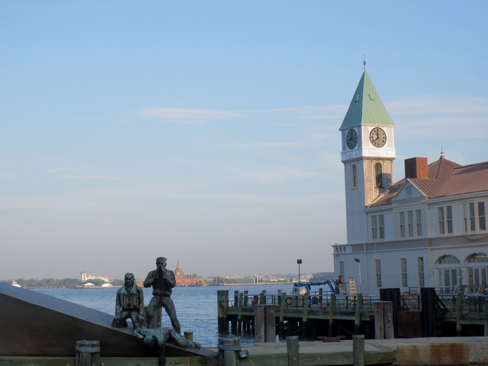 Big Apple Secrets: Battery Park, City Pier. WWII story.