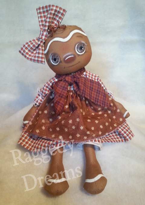 Raggedy Dreams: Gingerbread Dolls on Etsy