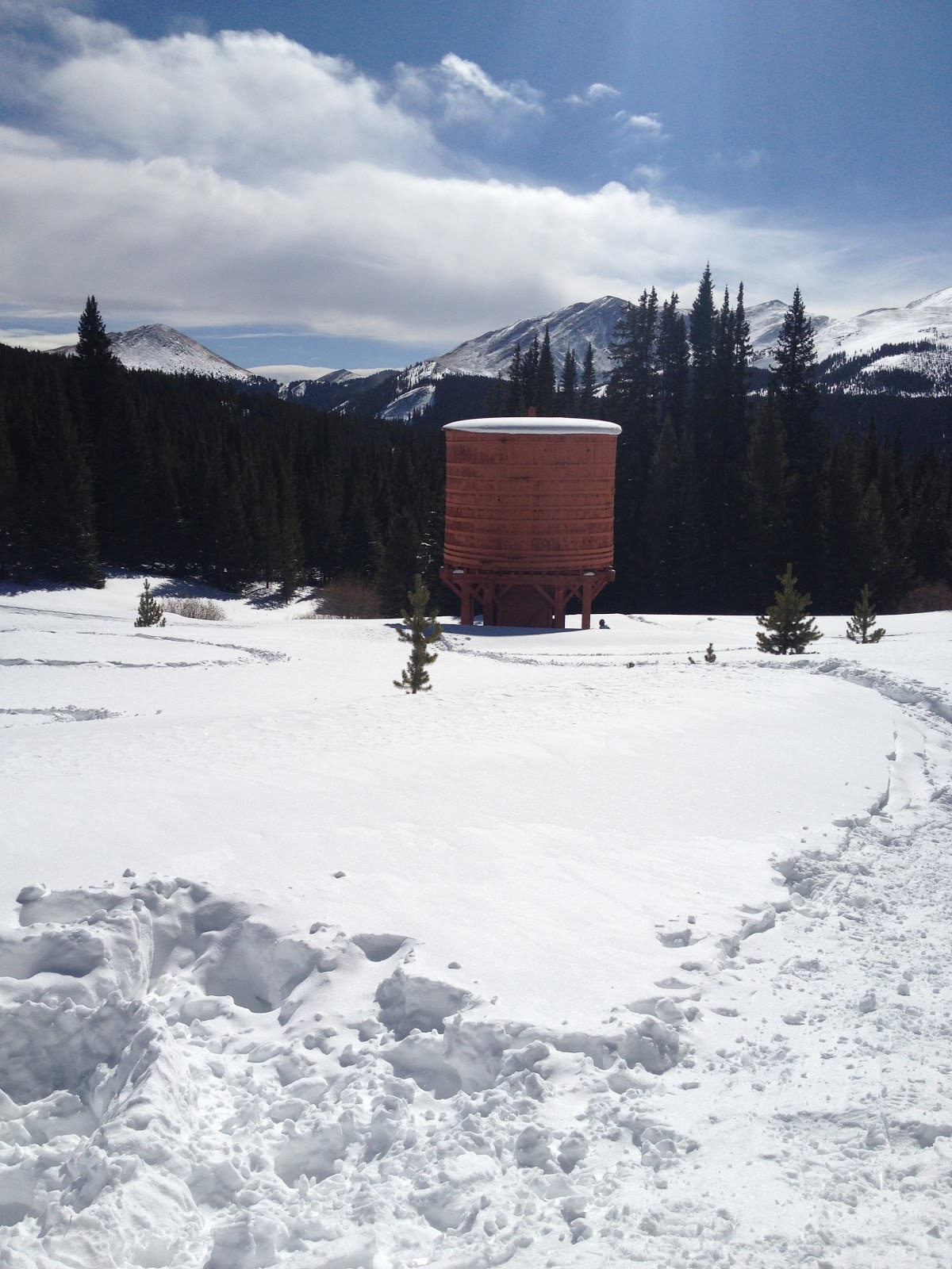 mountains & mode: Winter Hiking: Baker's Tank Trail