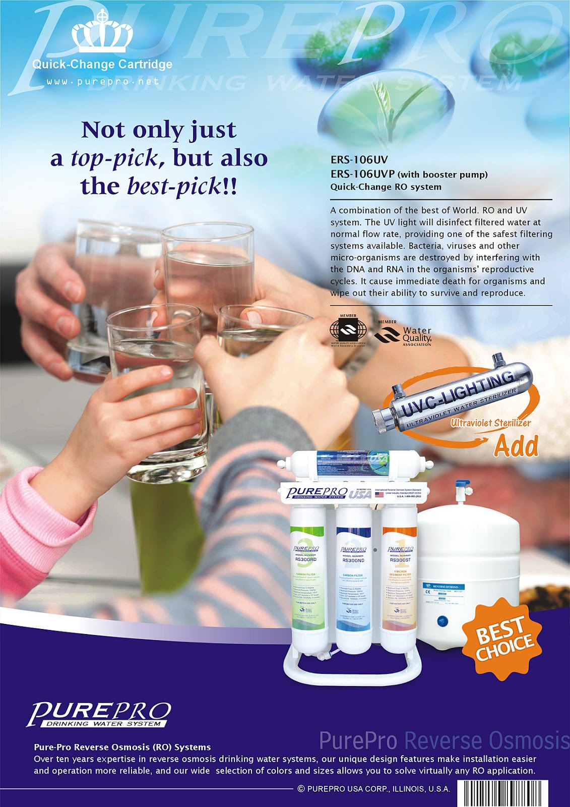 PUREPRO® USA WATER PURIFICATION PRODUCTS - U.S. TOP MANUFACTURER & EXPORTER