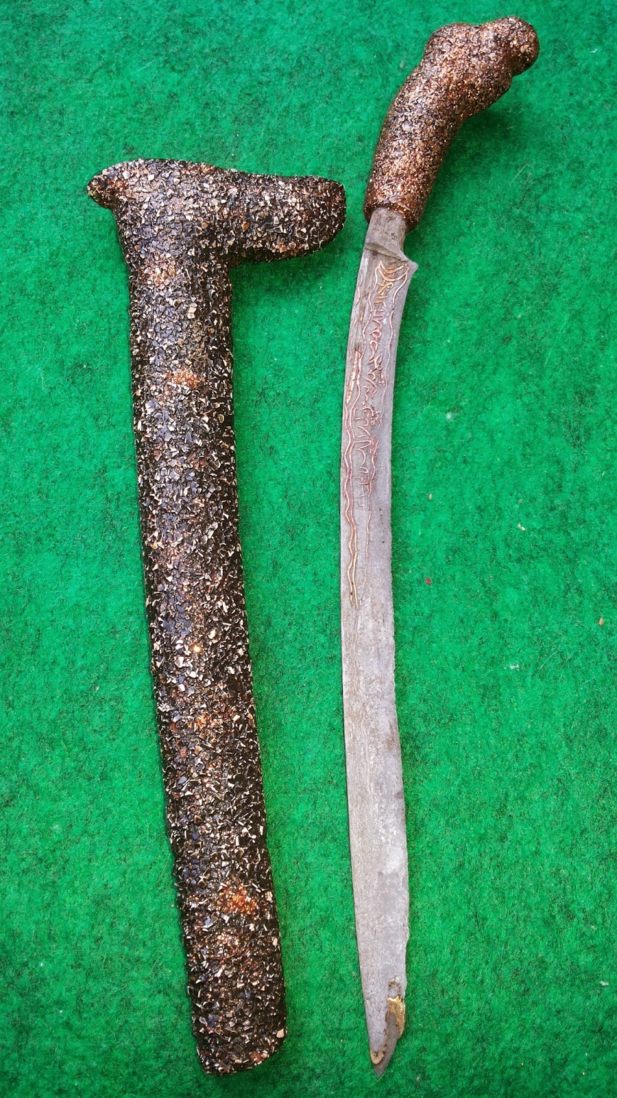 BADIK KUNO PALEMBANG RAJAH ARAB | BENDA PUSAKA KALIMANTAN