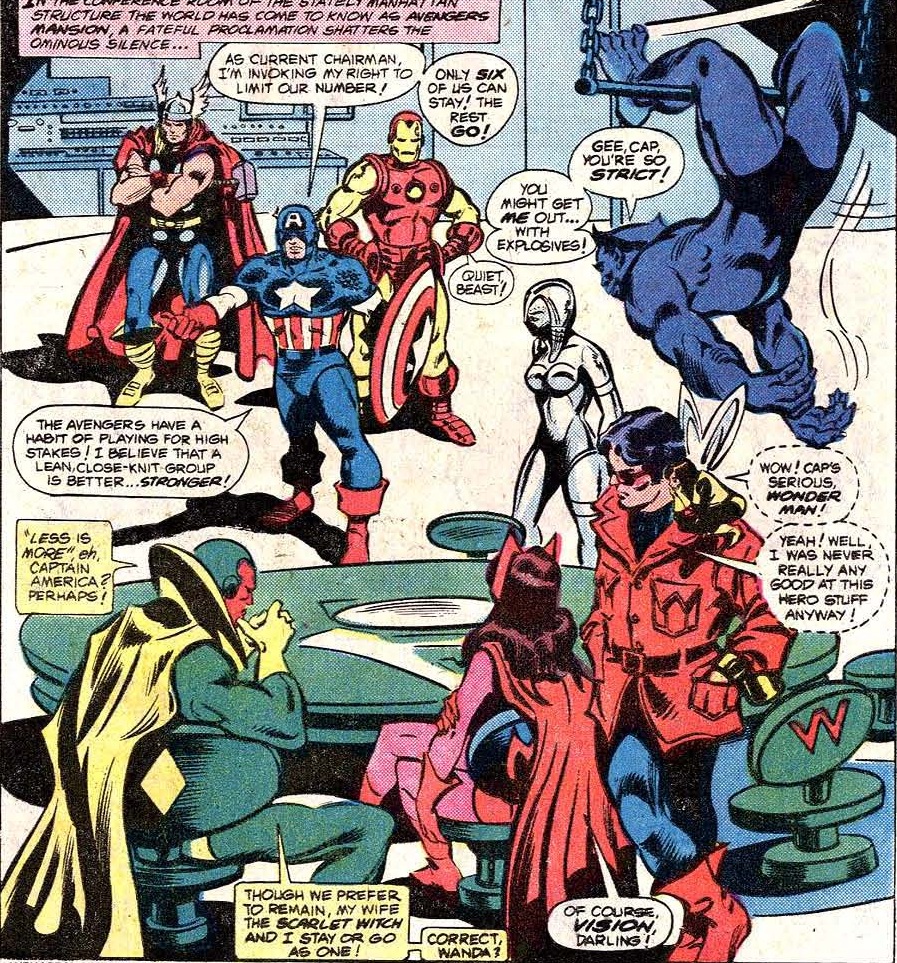 Marvel Comics of the 1980s: 1981–83: Avengers Sorta Disassembled Part ...