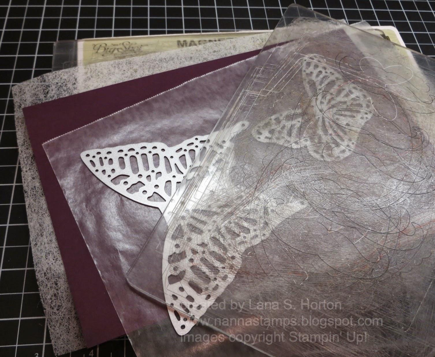 Stamping with Nanna: Tips for Butterfly Thinlits Dies
