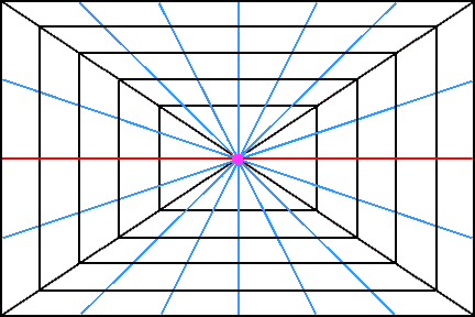 Single Vanishing Point Drawing