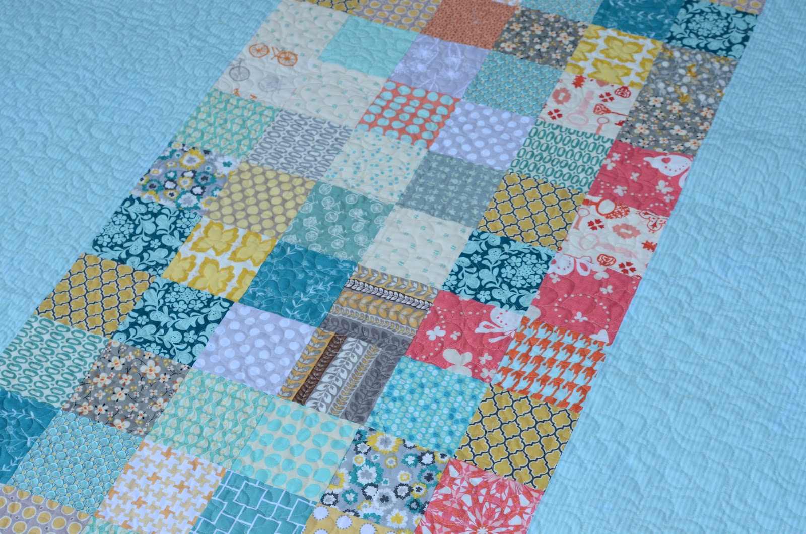 Hyacinth Quilt Designs: A Simple Patchwork quilt