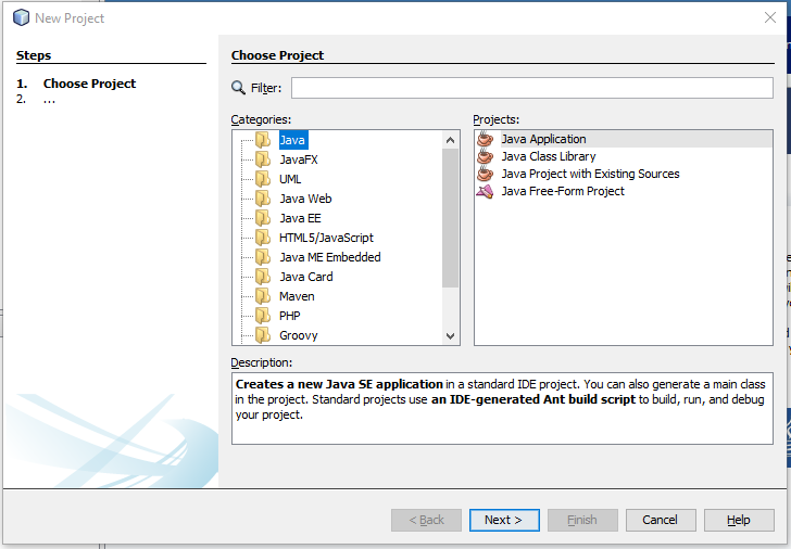 Belajar Java Dasar Membuat Project dan class baru