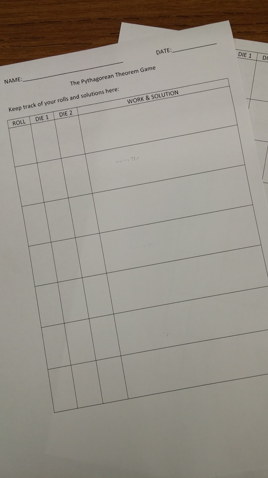 Mrs.Warren - Math on Team Vista: Pythagorean Theorem Game