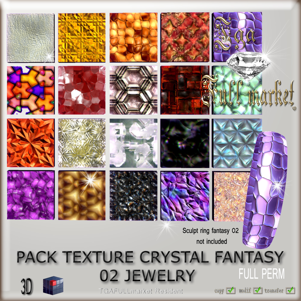 * SCULPT JEWELRY and MORE *: Pack Textures Jewelry