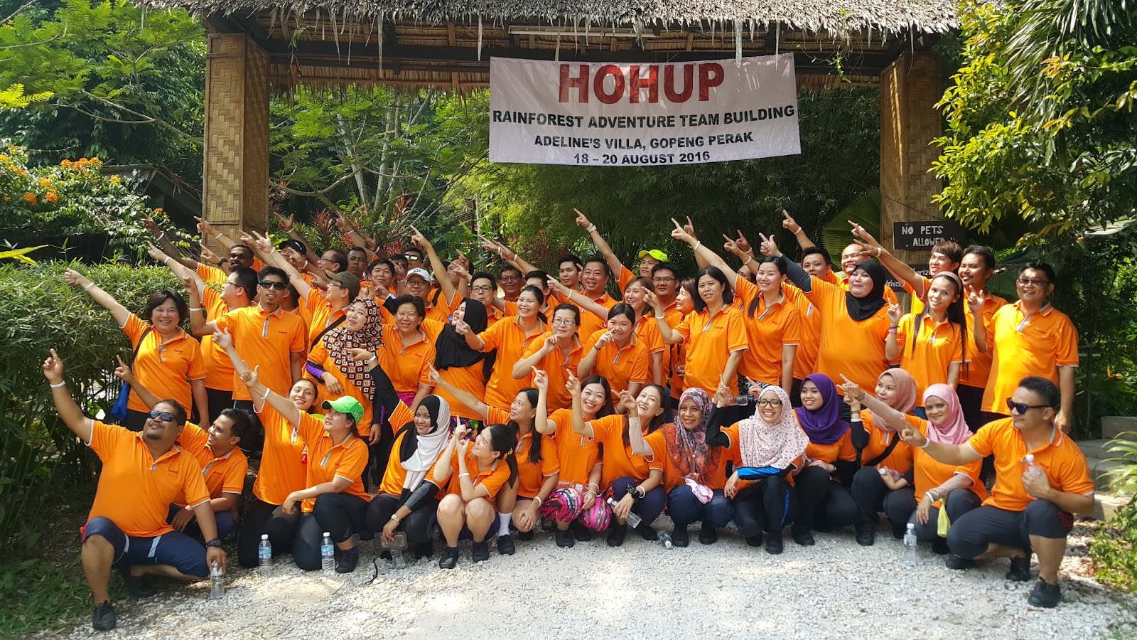 Gopeng Rainforest Adventure TeamBuilding and White Water Rafting