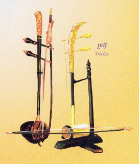 Traditional Cambodian musical instruments ~ Khmer rikray