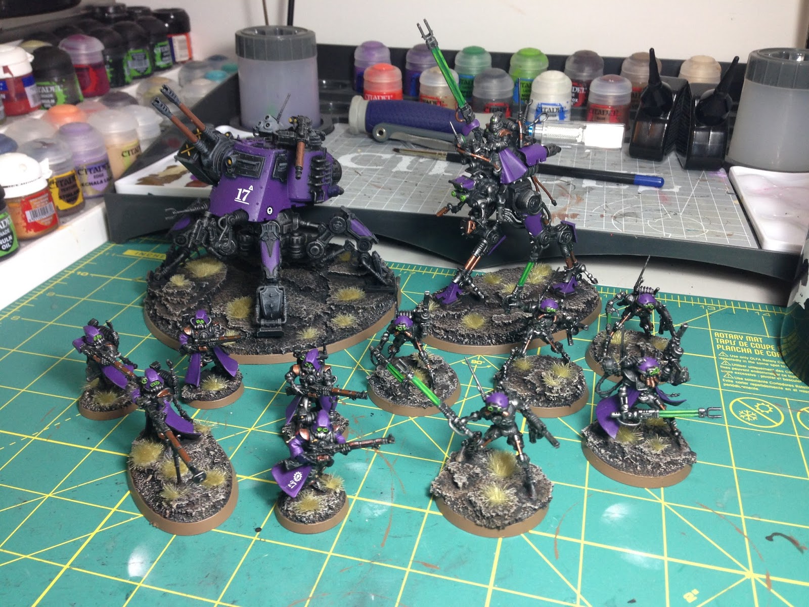 Kris Wall Minis: Project #7 - 40k AdMech Skitarii Rangers - Complete