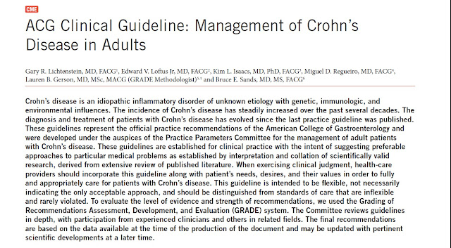 American College of Gastroenterology (ACG) Guideline - Medstellar