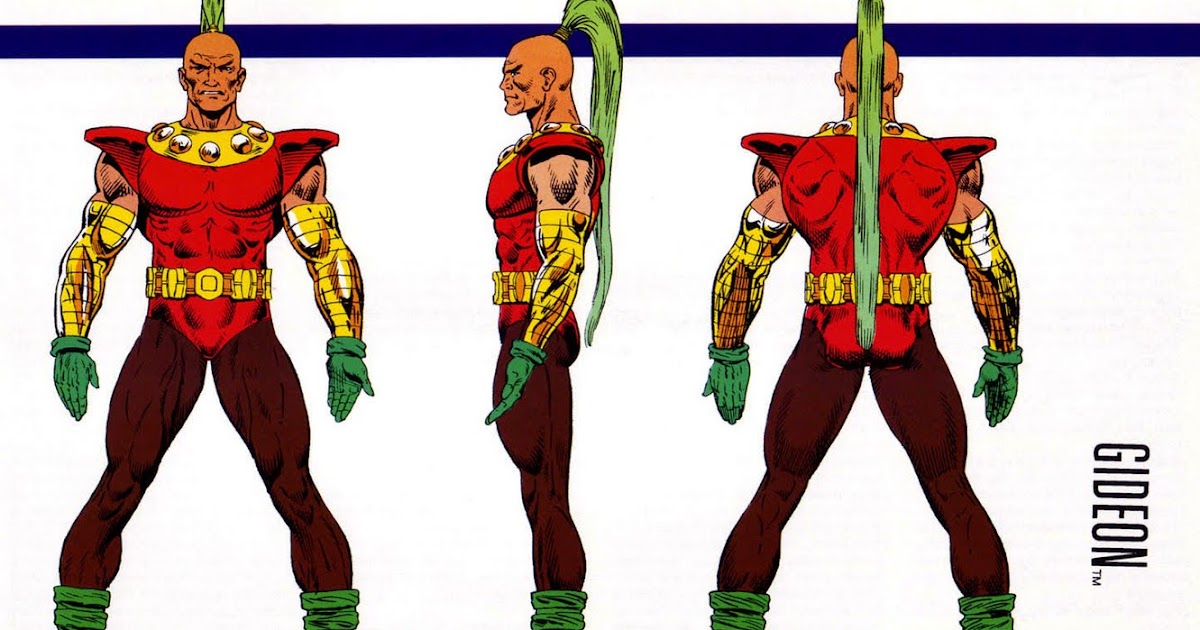 Fichas de Superheroes Marvel y DC: Gideon