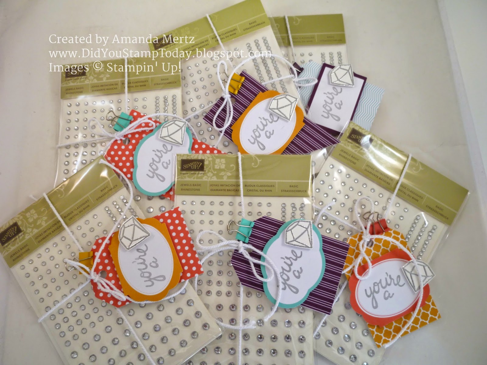 Did You Stamp Today?: Customer Appreciation Gift - Stampin' Up! One Tag ...