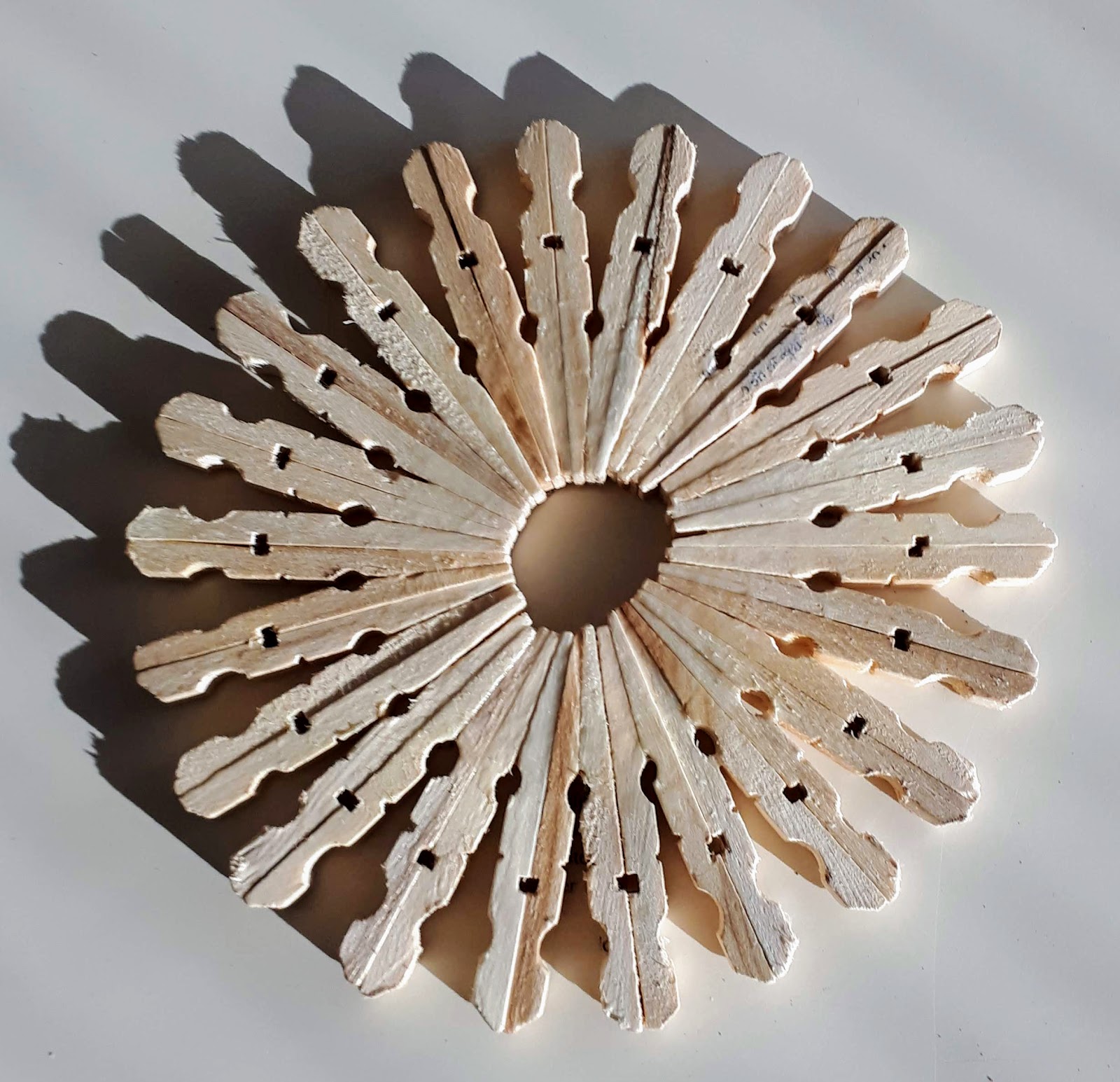 Artes Visuais e Educação Tecnológica: Molas de madeira