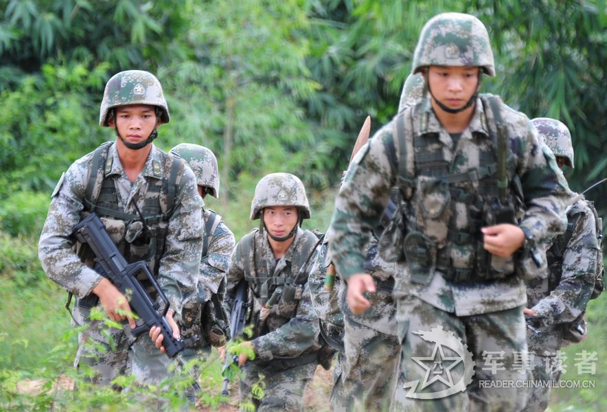 Asian Defence News: The assault of a 9-men PLA infantry squad - PLA tactics