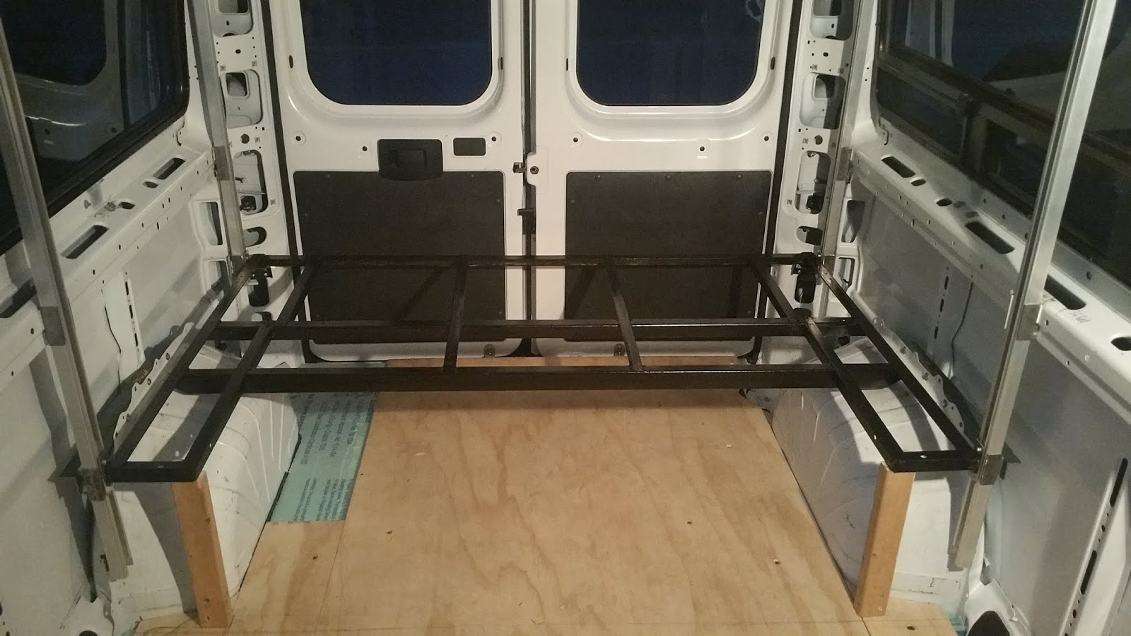 Ultimate Promaster Conversion: Bed Platform