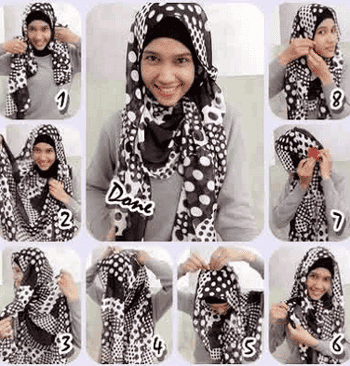 Tutorial Hijab Pasmina Modern Terbaru