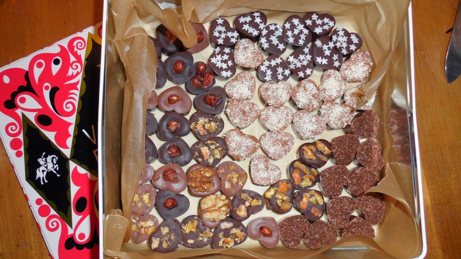 Ella en Louis: Homemade winter chocolates