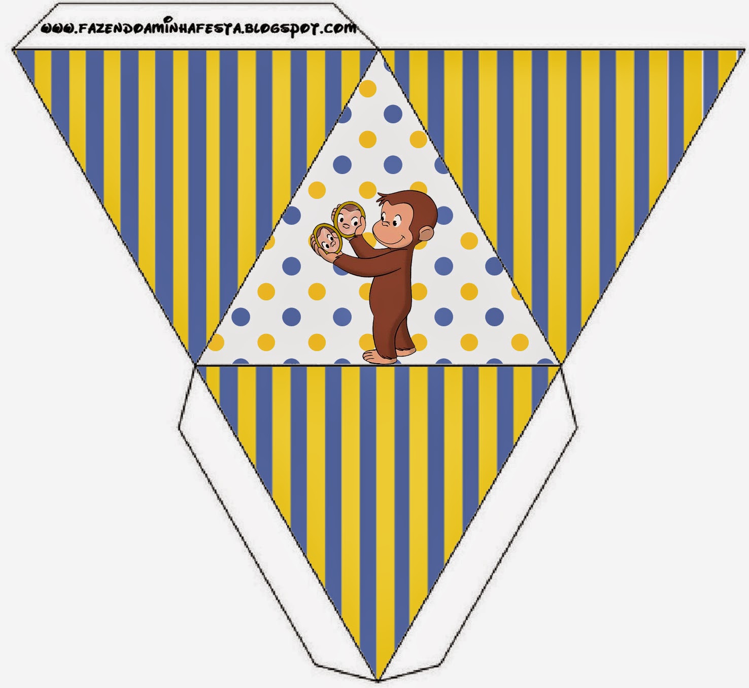 Curious George: Free Printable Boxes. - Oh My Fiesta! in english