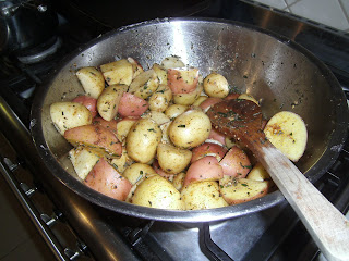 BAKED CHATS / RED PONTIAC POTATOES – No Excuses!